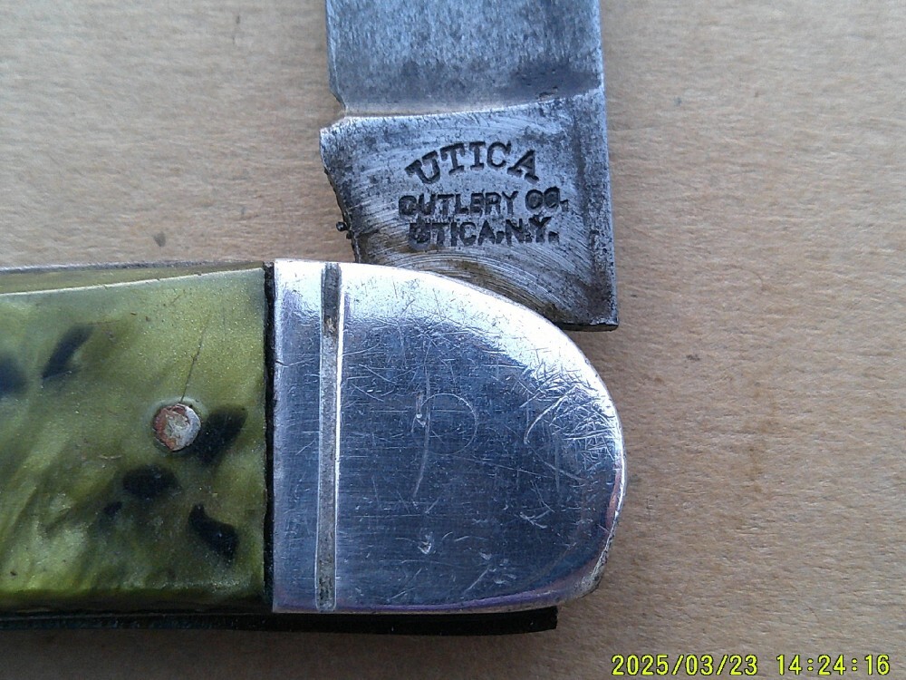 Utica Cutlery Co Toothpick Fish Knife