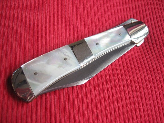 Vintage JAEGER BROS. M.O.P. AERIAL Switchblade Knife