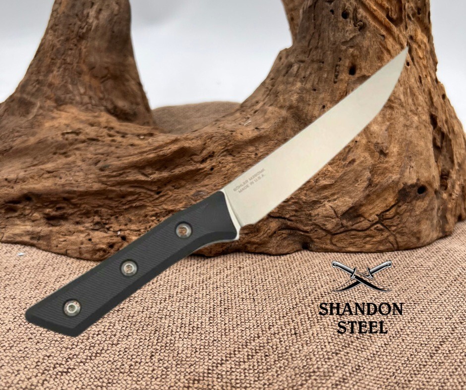 Microtech Knives 3100-10BK Black G10 M390MK Stainless Steel Boning ...