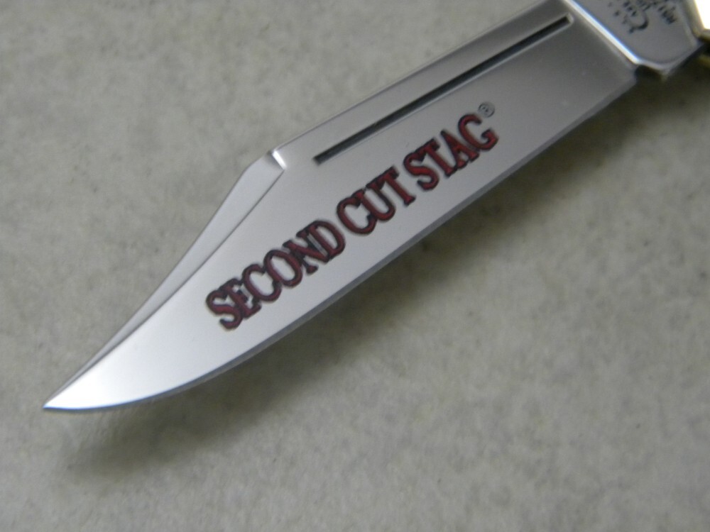 Case XX USA 10 Dot (2010) R51749L Second Cut Stag Mini Copperlock Knife NIB