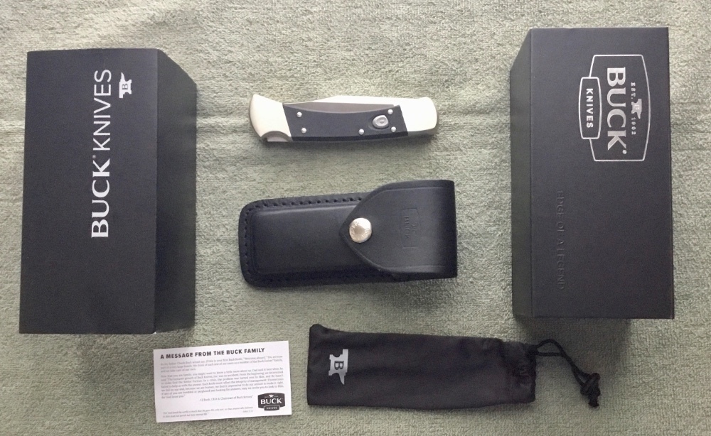 Buck 110 Auto Elite Folding Hunter Knife 0110BKSA-B Cat 11667 MagnaCut Mint