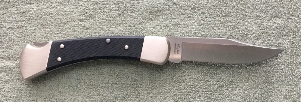 Buck 110 Auto Elite Folding Hunter Knife 0110BKSA-B Cat 11667 MagnaCut Mint
