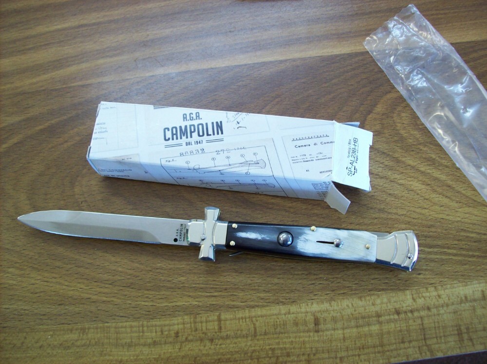A. G. A. Campolin Maniago, Italy Maltese Cross Bayonet 9 Incher ...