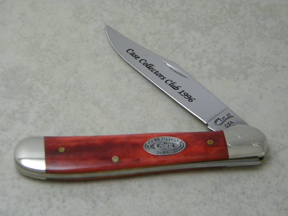 Case XX USA 4 Dot Bone 6149 SS 1996 Case Collector's Club Copperhead ...