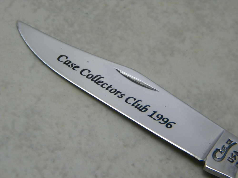Case XX USA 4 Dot Bone 6149 SS 1996 Case Collector's Club Copperhead ...