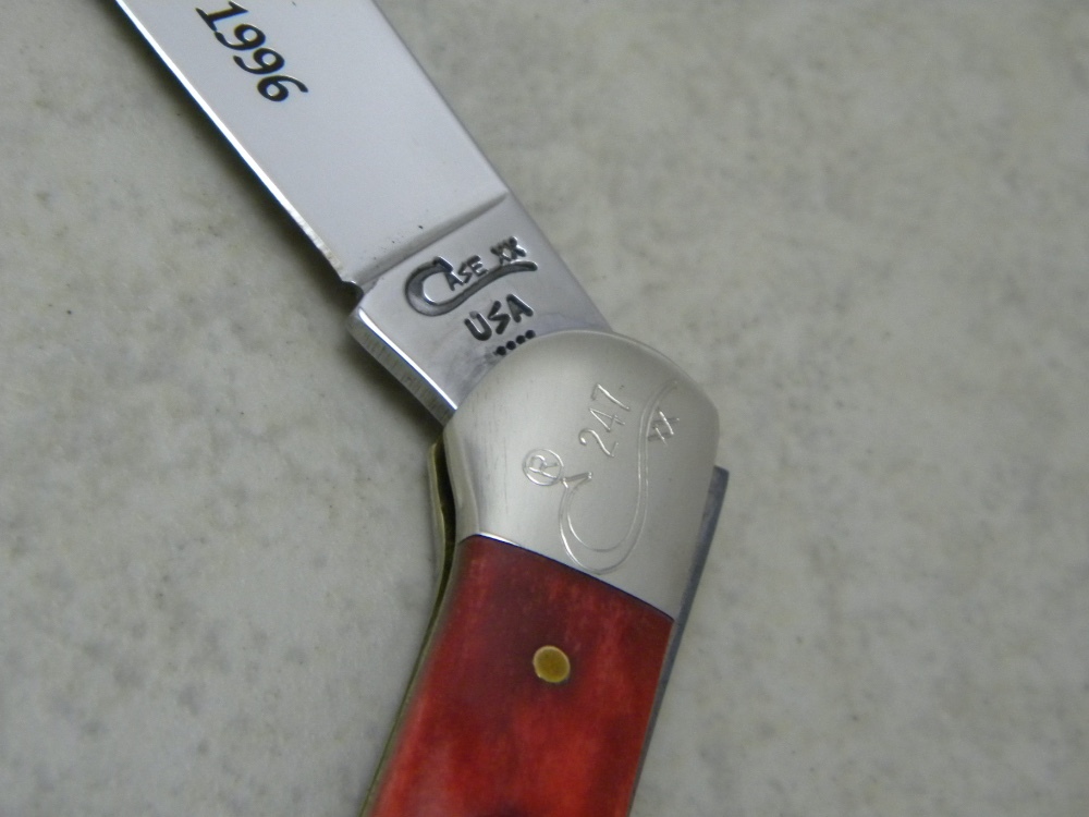 Case XX USA 4 Dot Bone 6149 SS 1996 Case Collector's Club Copperhead ...