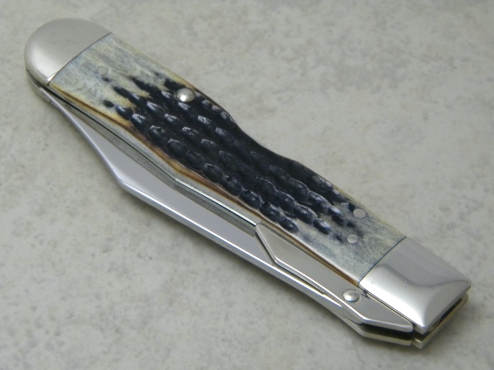 Case XX USA 2002 Burnt Moss Bone 6111 1/2L SS Case Collector's Club ...