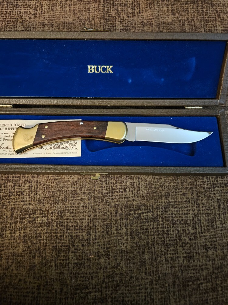 Buck 110 Elk Aurum