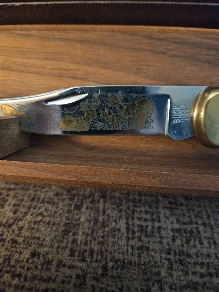Buck 110 Whitetail Aurum
