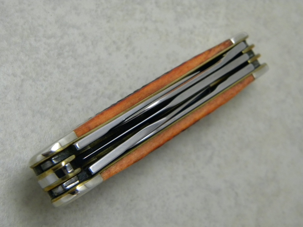 Case Bros. Cutlery Co. USA 2003 Russell Jig Chestnut Bone TB6539 SS ...