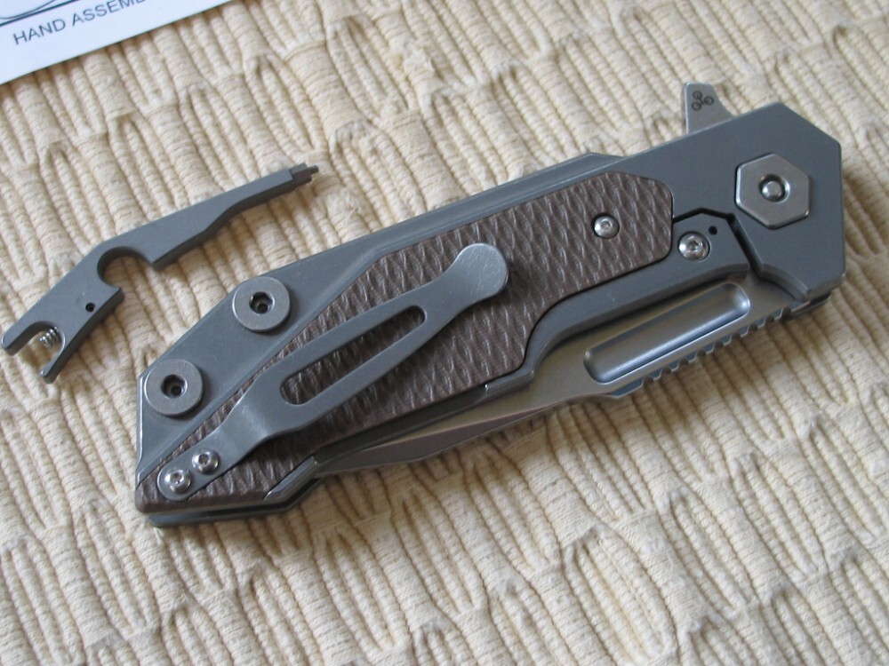 HINDERER - FULL TRACK - S45VN SPANTO BLADE (NIB)