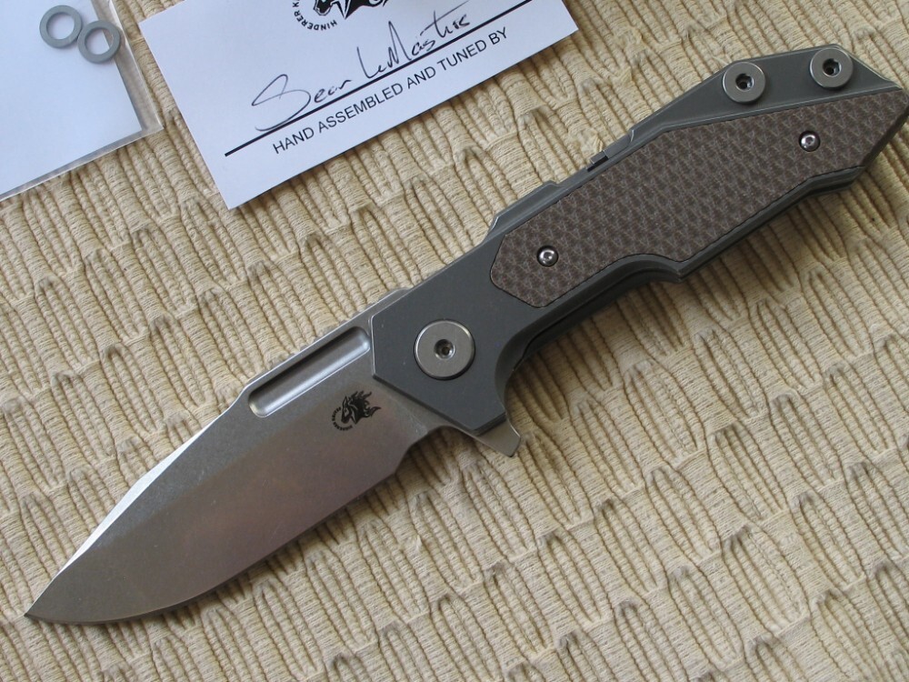 HINDERER - FULL TRACK - S45VN SPANTO BLADE (NIB)