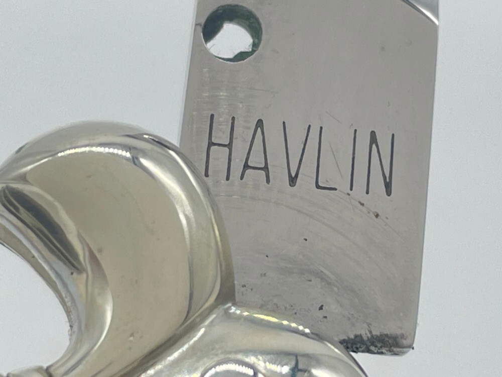 PICKLOCK PAT HAVLIN Custom Genuine Buffalo Horn Switchblade Automatic