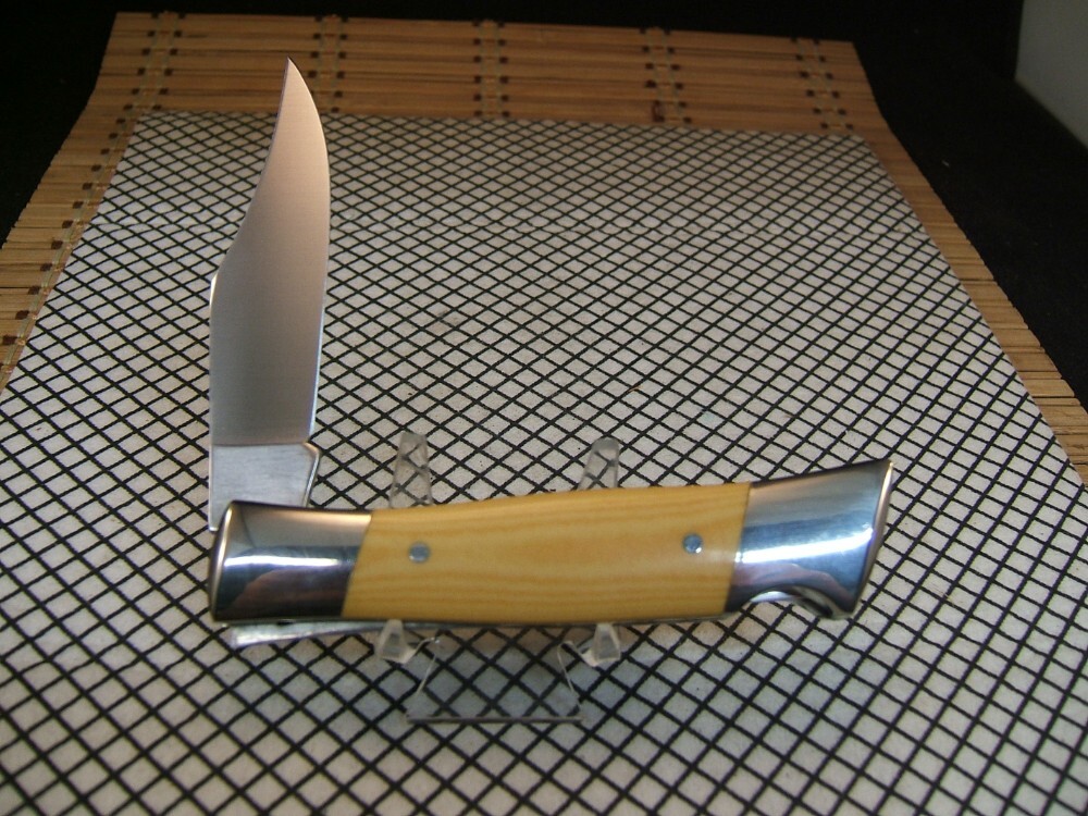 SCHRADE I-XL VINTAGE 1980 WESTENHELM MICARTA MINT LOCK BACK POCKET ...