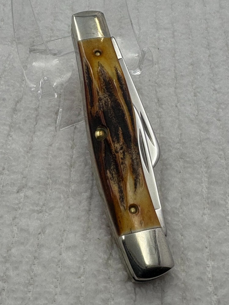 Case XX 1988 2 Dot 53032SSP 3 Blade Medium Size Stockman Pocket Knife (109)