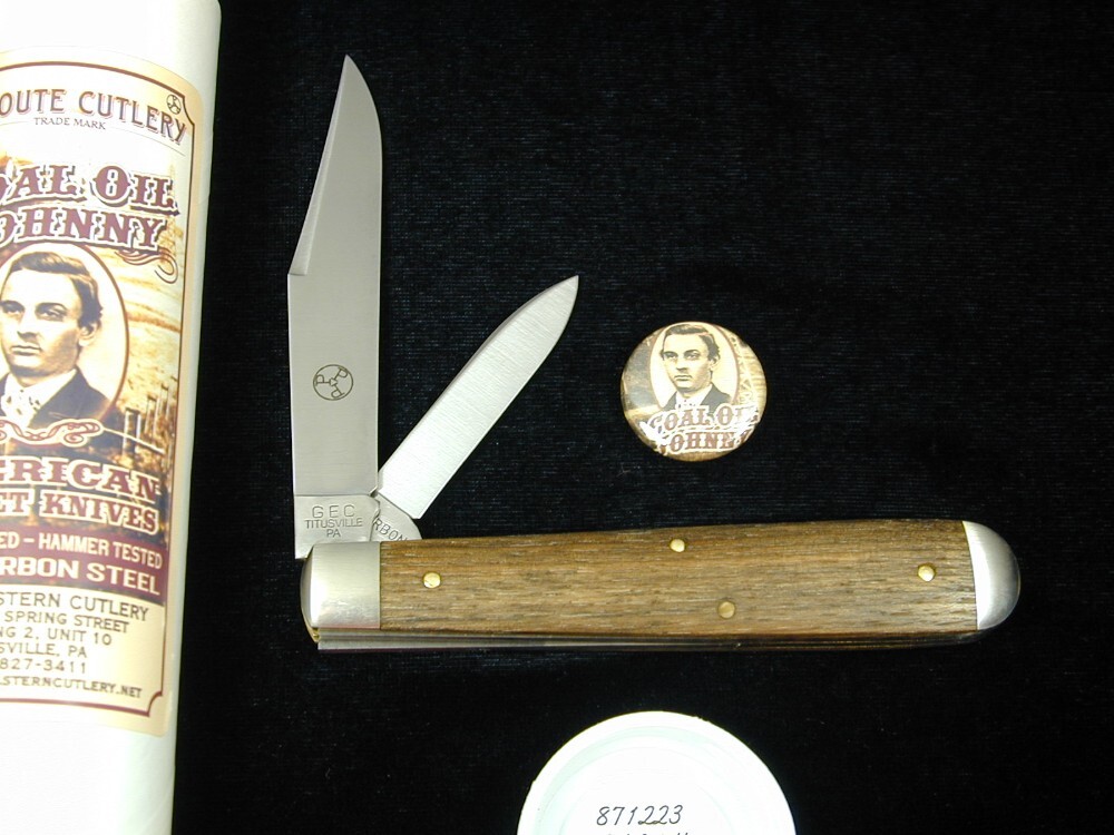 Great Eastern Cutlery GEC Oil Well Sucker Rod Wood English Jack Knife ...