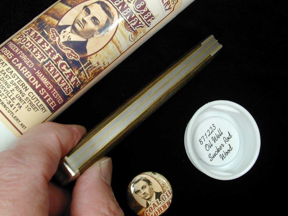 Great Eastern Cutlery GEC Oil Well Sucker Rod Wood English Jack Knife ...