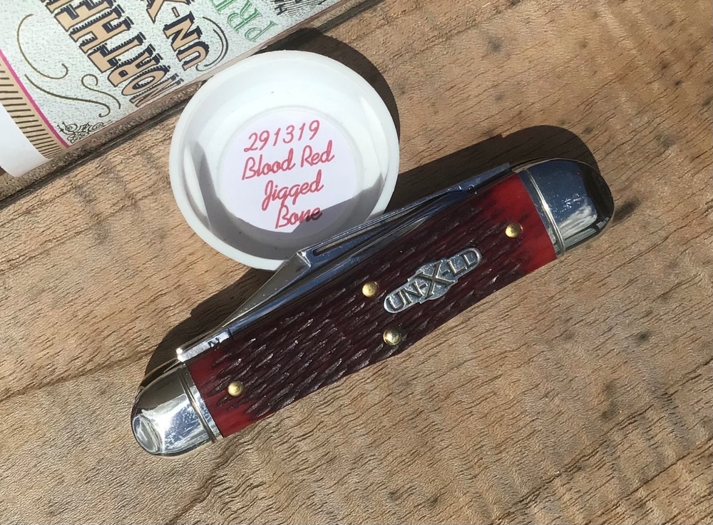 Great Eastern Cutlery Northfield 291319 Stockyard Whittler Blood Red ...