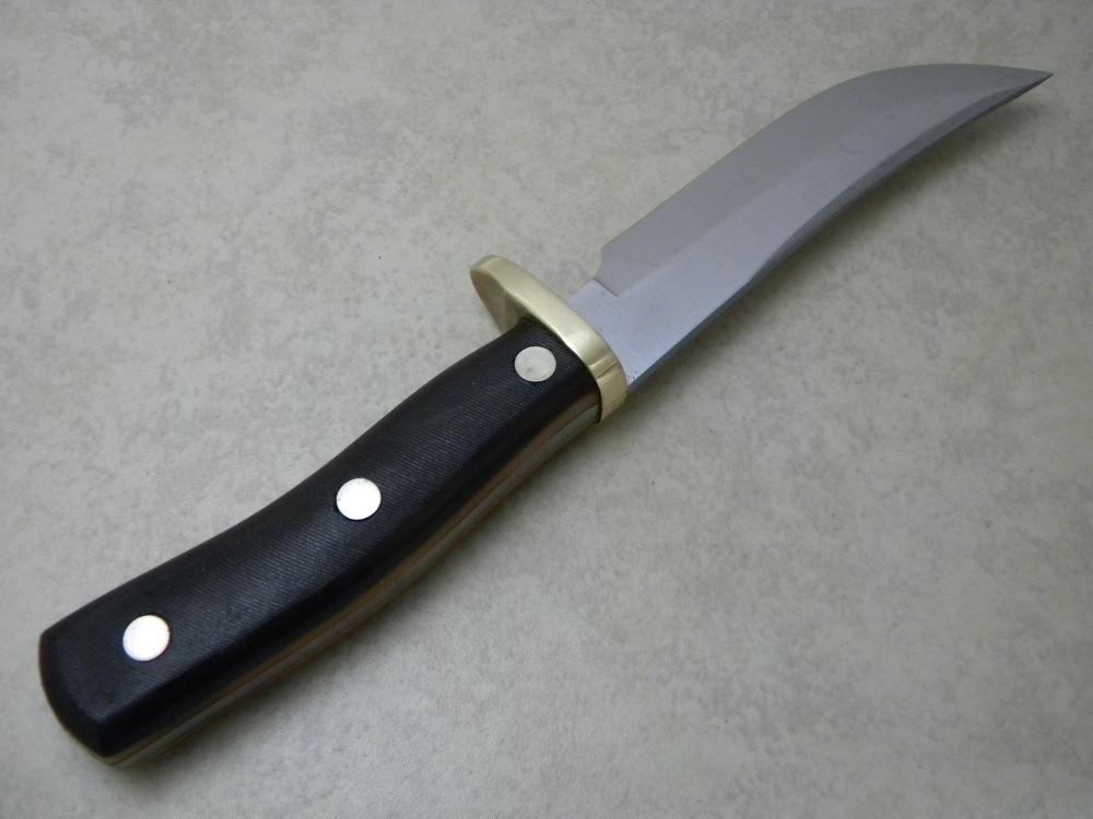 Schrade USA 165OT Old Timer Woodsman Fixed Blade Knife w/Leather Sheath NIB