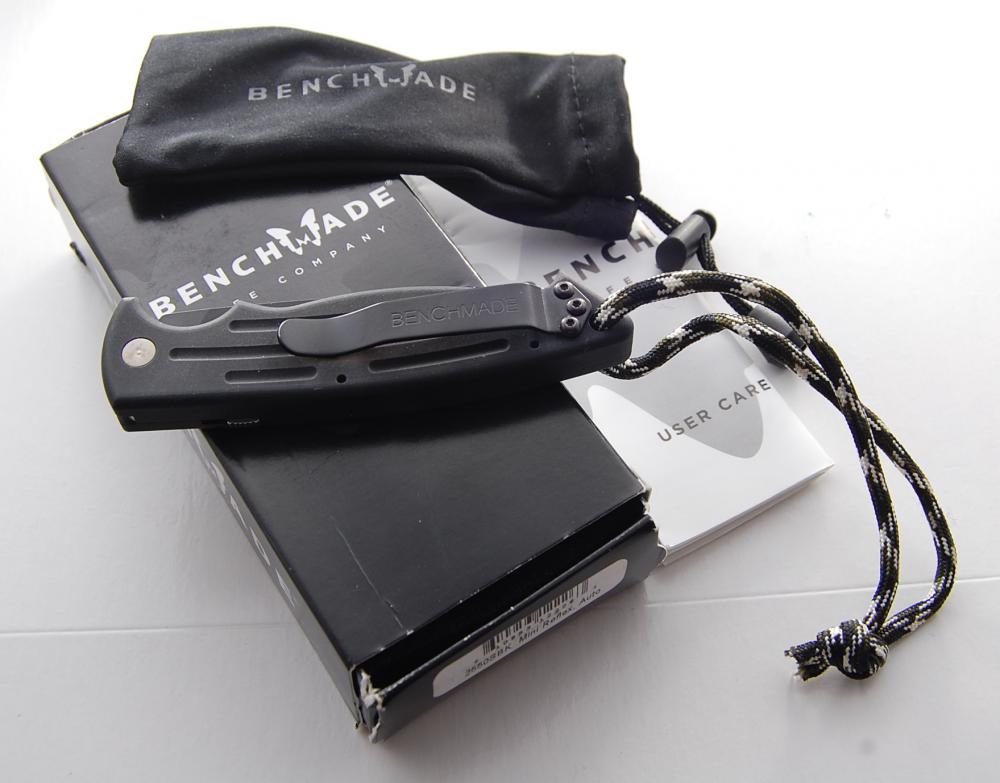 Benchmade Model 2550S Mini-Reflex Auto In Mint Condition (698)