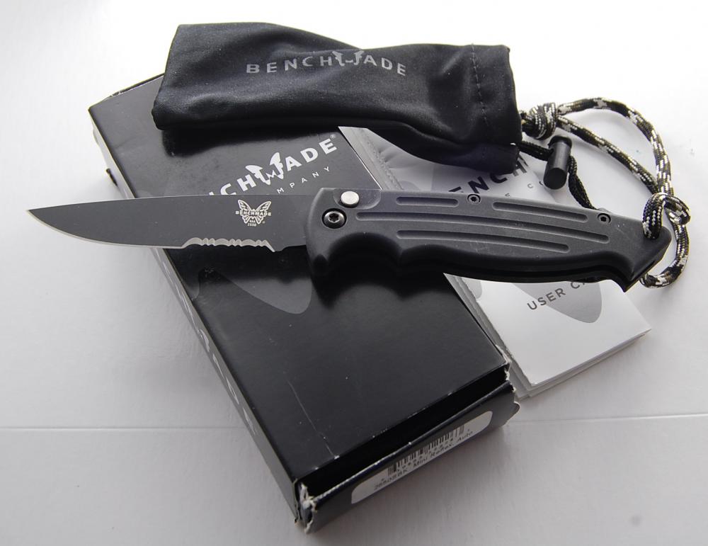 Benchmade Model 2550S Mini-Reflex Auto In Mint Condition (698)
