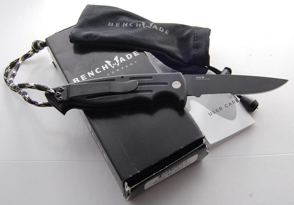 Benchmade Model 2550S Mini-Reflex Auto In Mint Condition (698)