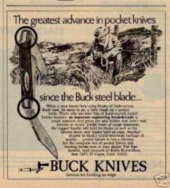 Unusual Buck products - All About Pocket Knives